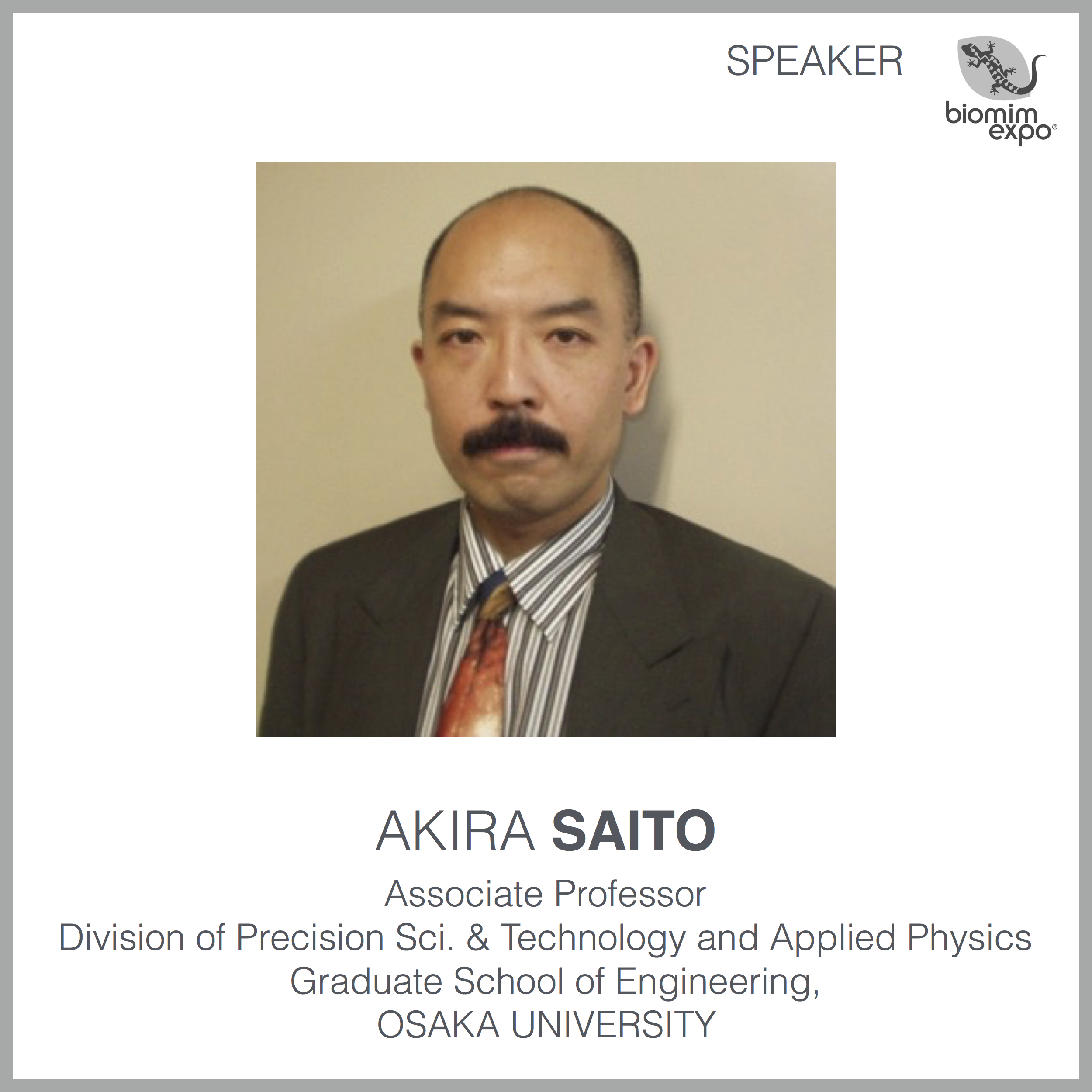 AKIRA SAITO | Biomim'expo